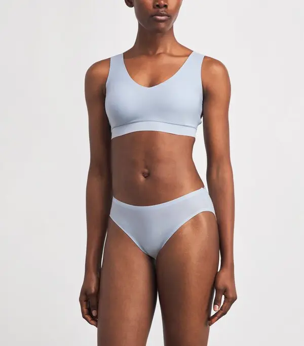 Chantelle Softstretch Brazilian Briefs - Blue