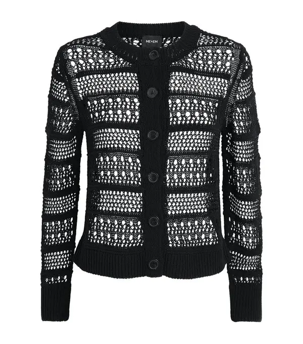 ME+EM Open-stitch Cardigan