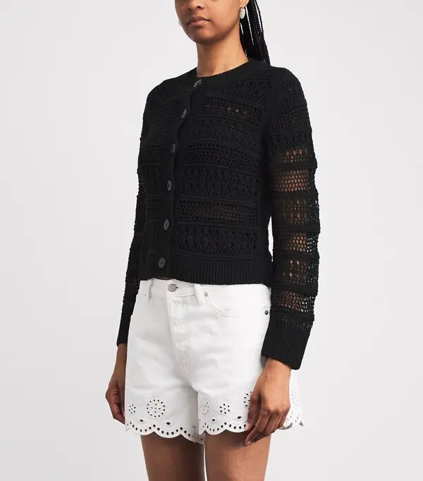 ME+EM Open-stitch Cardigan
