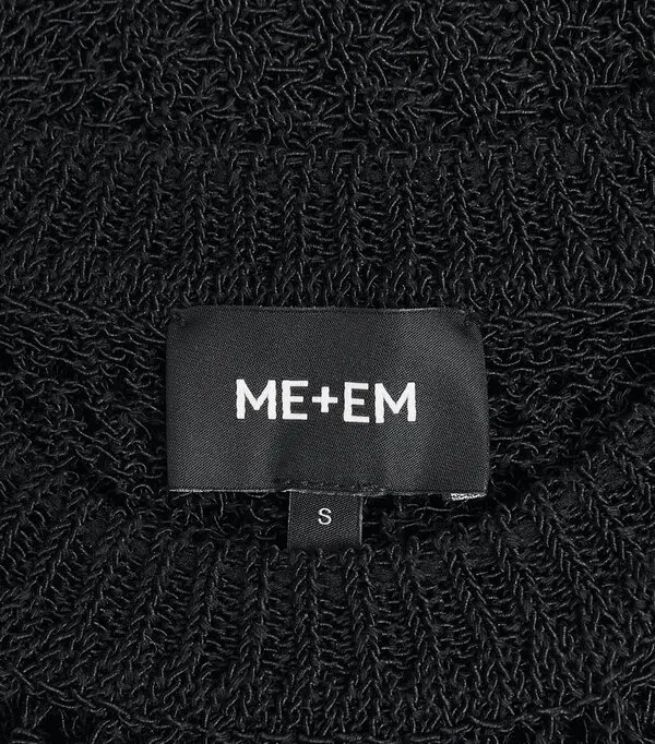 ME+EM Open-stitch Knit T-shirt