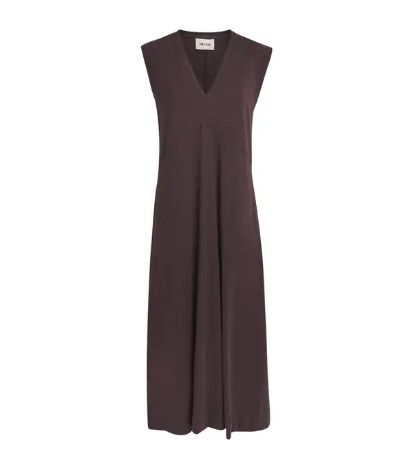ME+EM Jersey A-line Maxi Dress - Brown