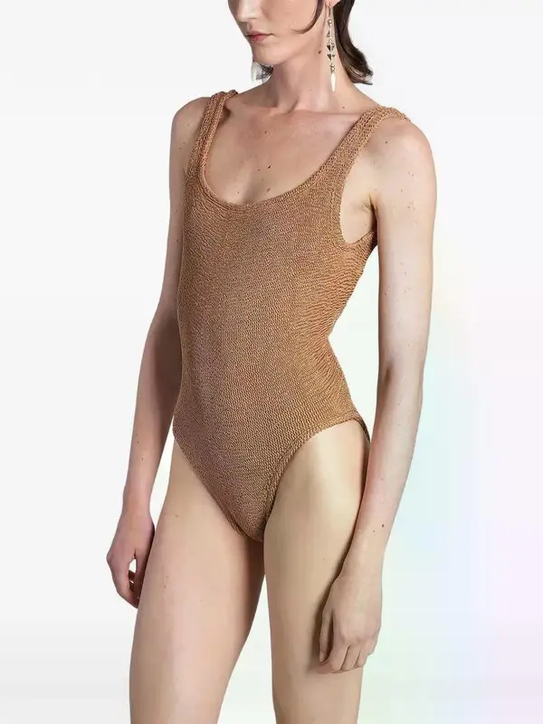 Hunza G Crinkle-effect Swimsuit