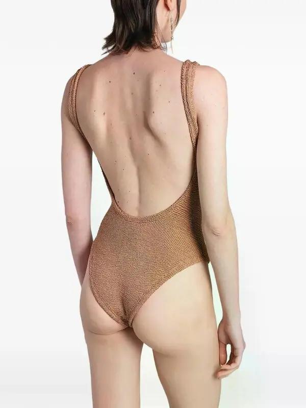Hunza G Crinkle-effect Swimsuit