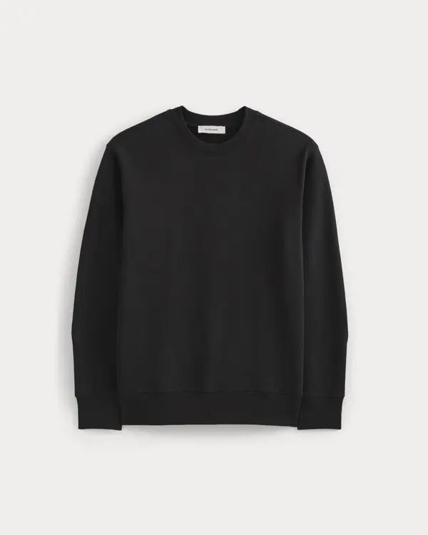 Everlane Lightweight Terry Sweatshirt - Black