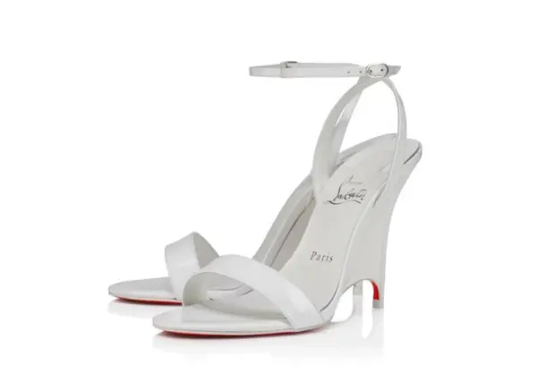 CHRISTIAN LOUBOUTIN Leather Zeezeenella 100 Mm Strappy Sandals