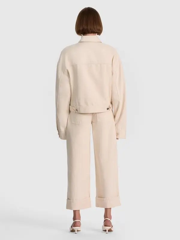 Alice + Olivia Jesse Oversized Denim Jacket