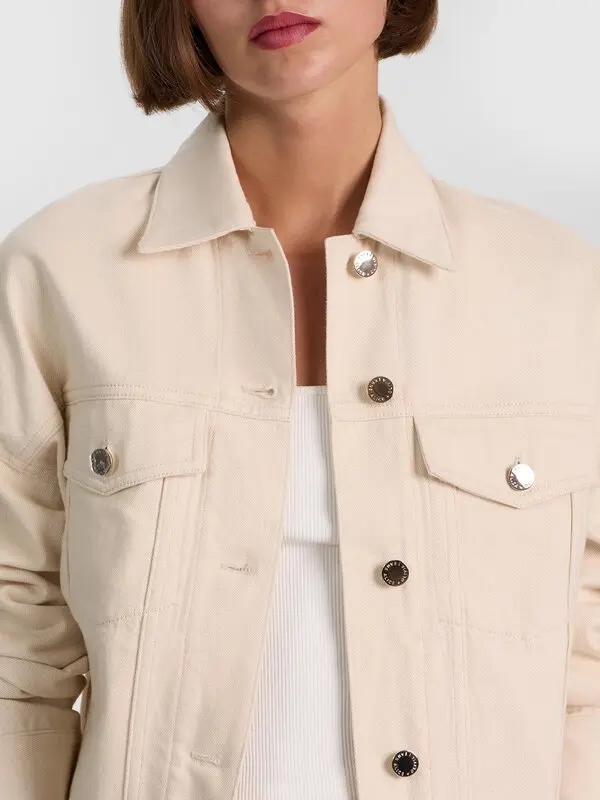 Alice + Olivia Jesse Oversized Denim Jacket