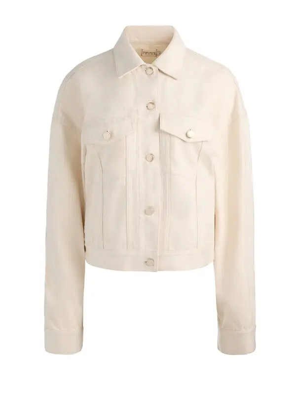Alice + Olivia Jesse Oversized Denim Jacket