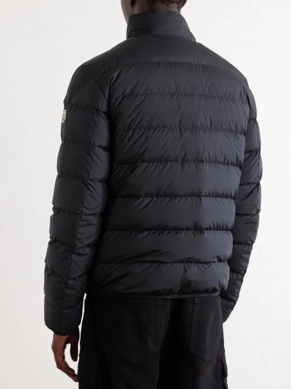 Moncler Baudinet Quilted Shell Down Jacket - Black