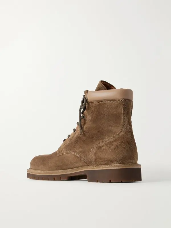 Officine Creative Boss 002" Suede Lace-up Boots