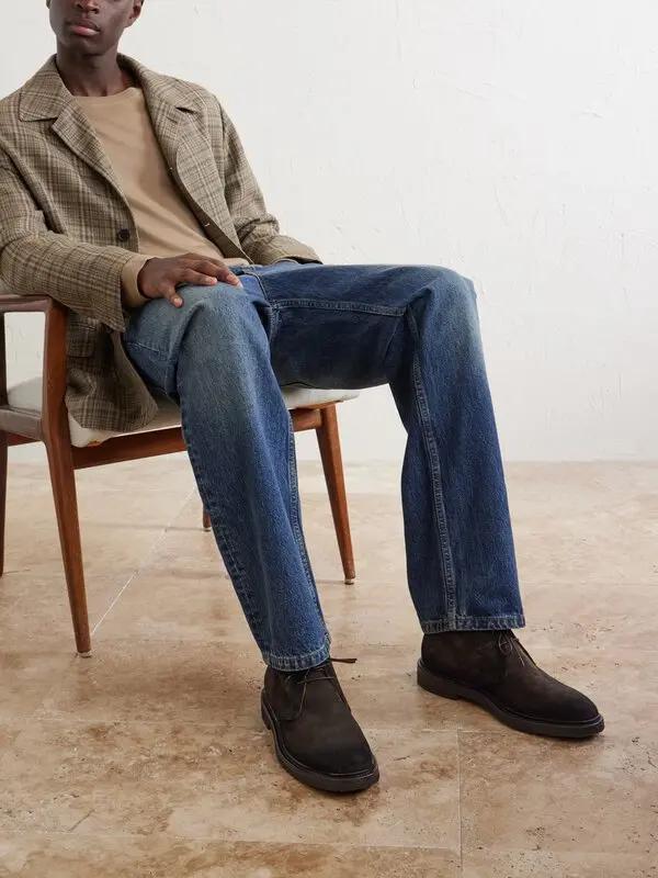 Officine Creative Hopkins 211 Suede Lace-up Boots