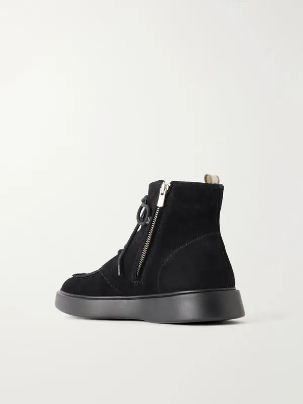 Officine Creative Frame 004 Suede Lace-up Boots