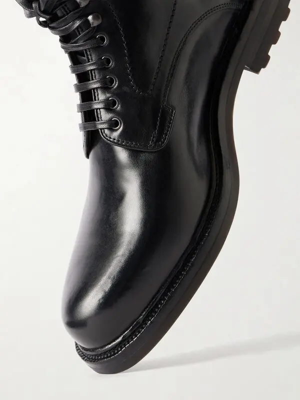 Officine Creative Aston Flexi 003 Lace-up Leather Boots - Black