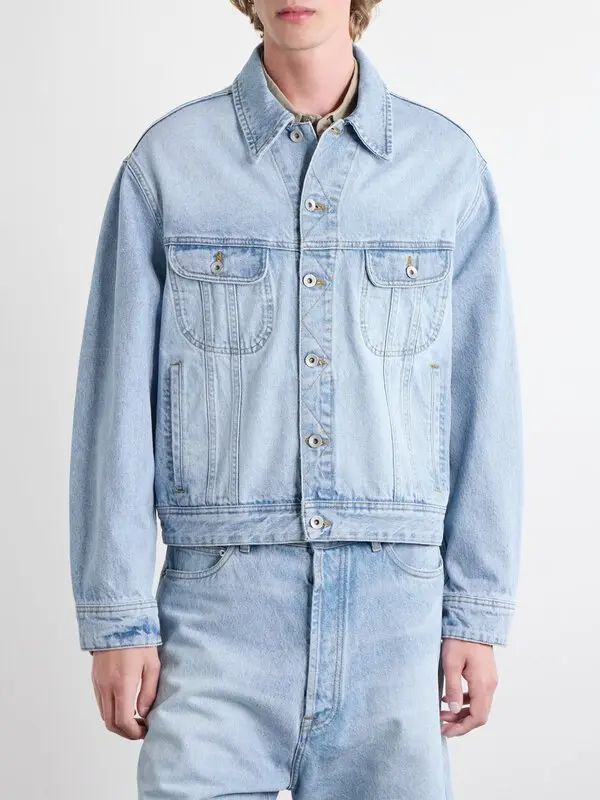 Studio Nicholson Cropped Denim Jacket