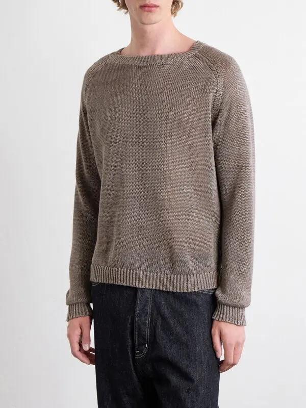 Studio Nicholson Costes Linen Sweater