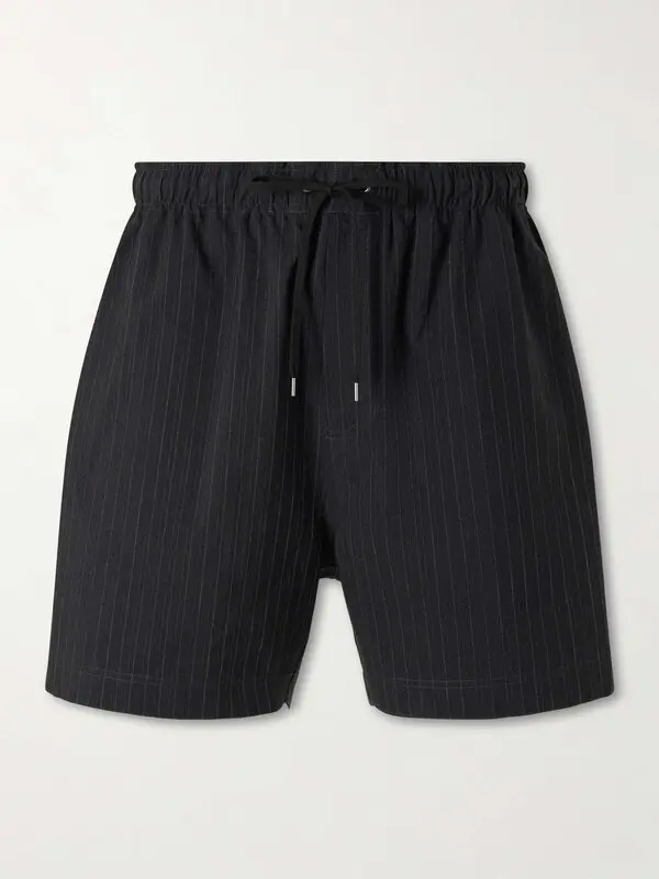 Studio Nicholson Starboard Wide-leg Drawstring Shorts