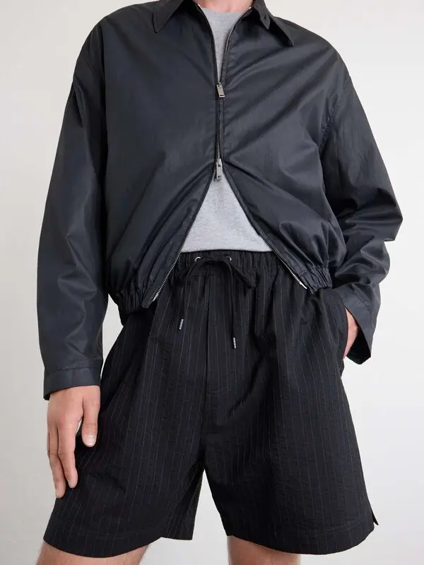 Studio Nicholson Starboard Wide-leg Drawstring Shorts
