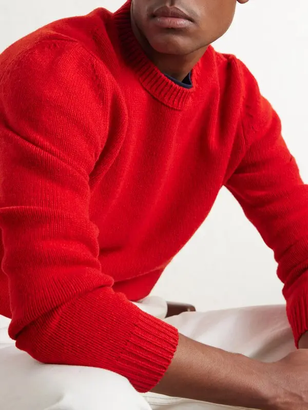 JIL SANDER Wool Crew Neck Sweater