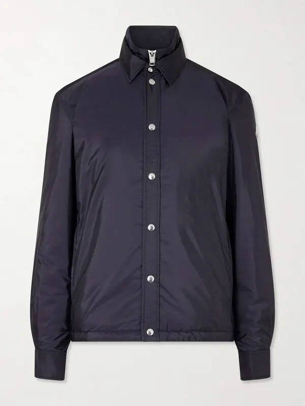 Moncler Meridelle Logo-appliquéd Shell Down Blouson Jacket