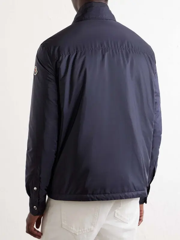 Moncler Meridelle Logo-appliquéd Shell Down Blouson Jacket