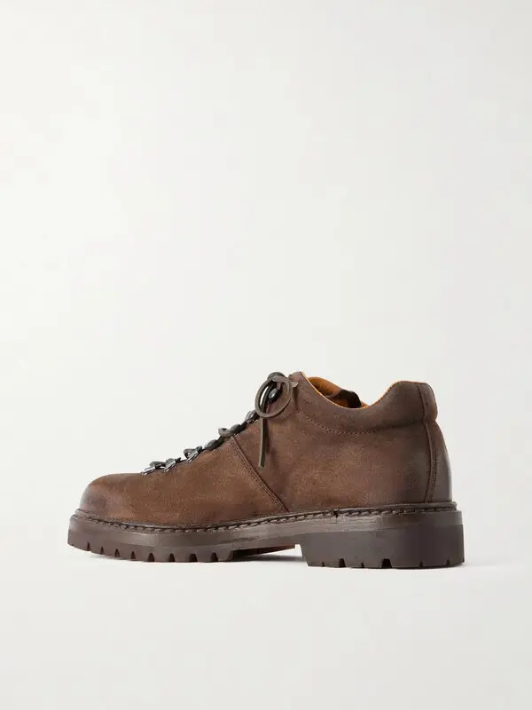 Officine Creative Artik 001 Suede Lace-up Boots