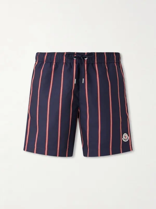 Moncler Striped Swim Shorts