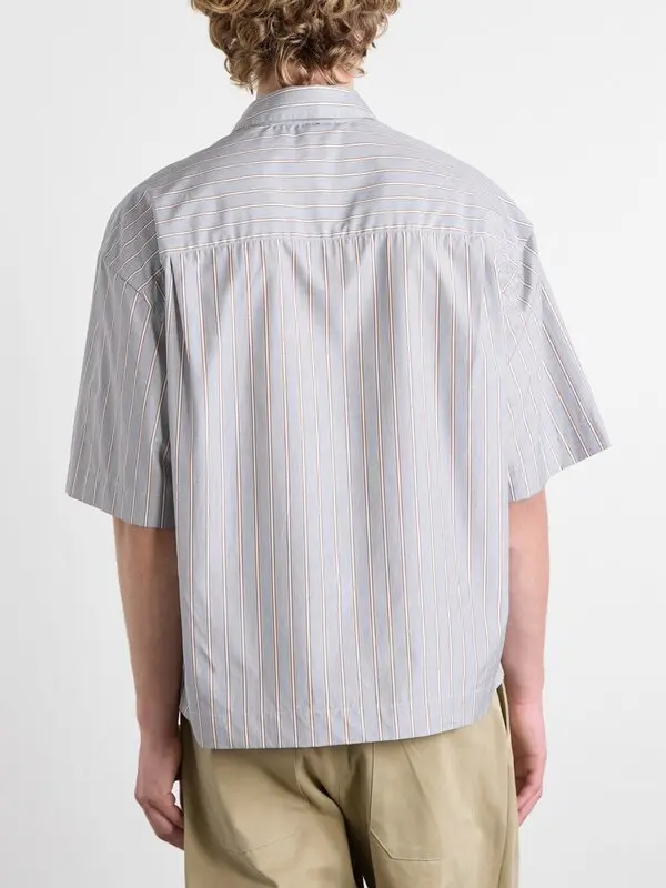 Studio Nicholson Sanko Striped Cotton-poplin Shirt