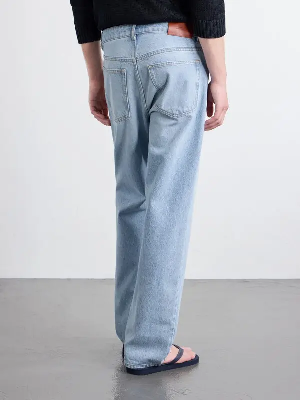 Studio Nicholson Riso Straight-leg Jeans - Blue
