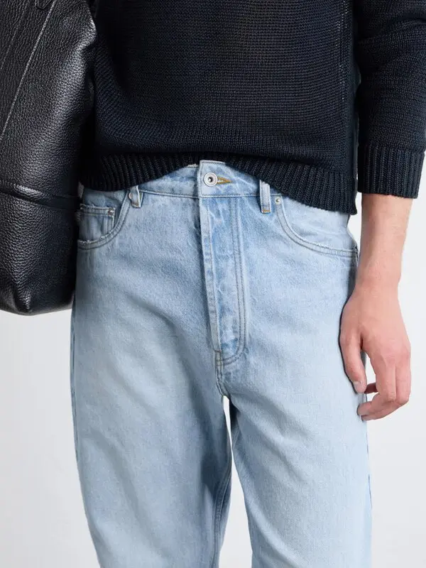 Studio Nicholson Riso Straight-leg Jeans - Blue