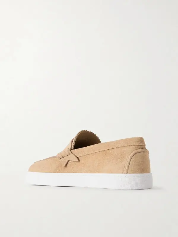 CHRISTIAN LOUBOUTIN Harold I Suede Loafers