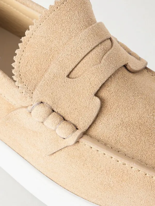 CHRISTIAN LOUBOUTIN Harold I Suede Loafers