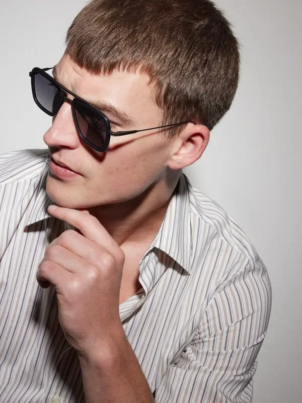 Dita Flight.006 Aviator-style Titanium And Acetate Sunglasses