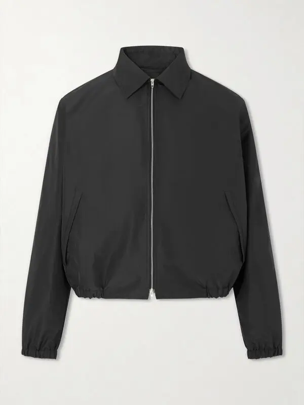 JIL SANDER Shell Blouson Jacket - Black
