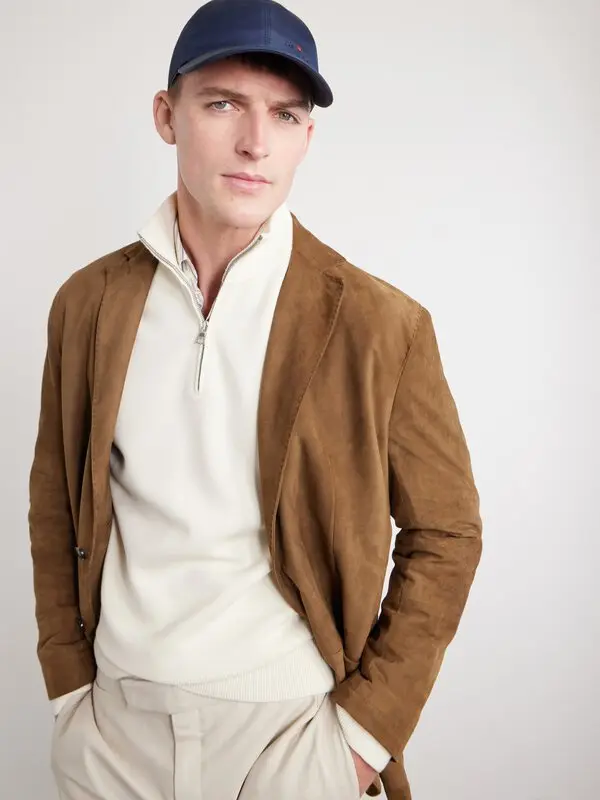 Kiton Logo Embroidered Baseball Cap