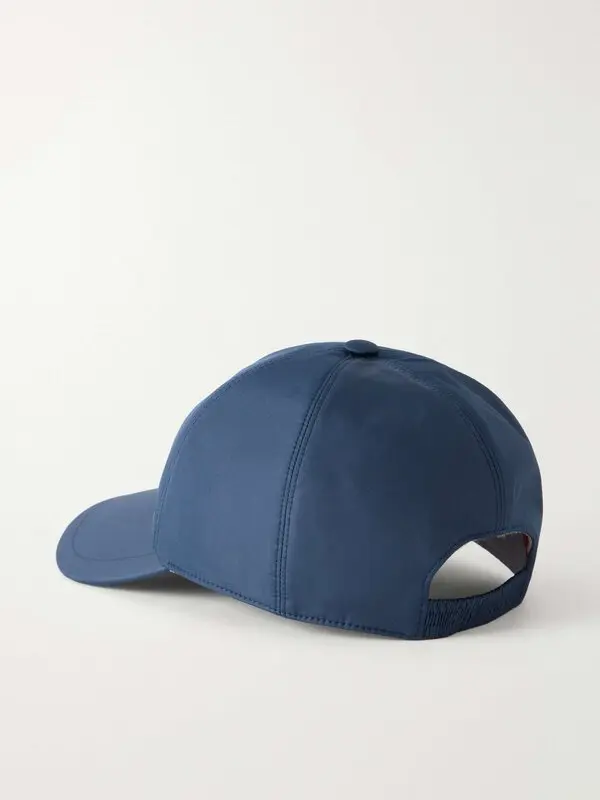 Kiton Logo-embroidered Shell Cap