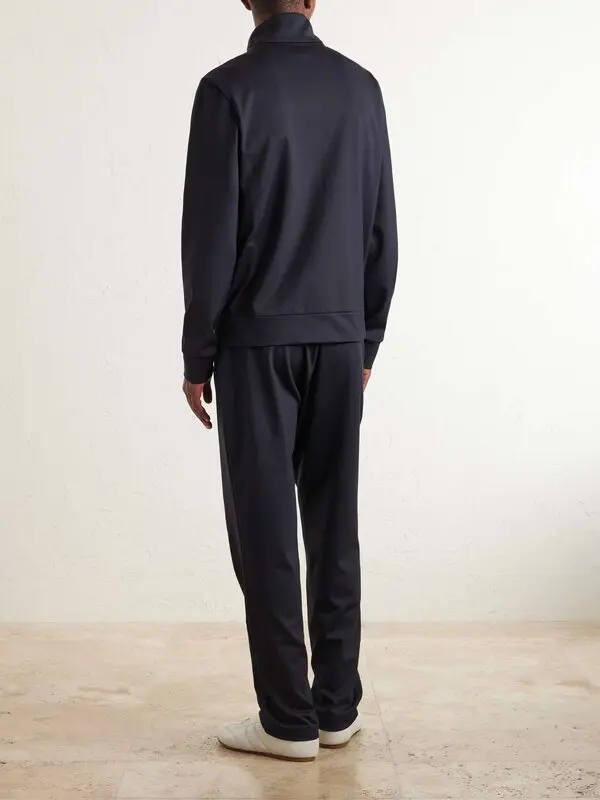 Moncler Logo-appliquéd Shell Zip-up Sweatshirt