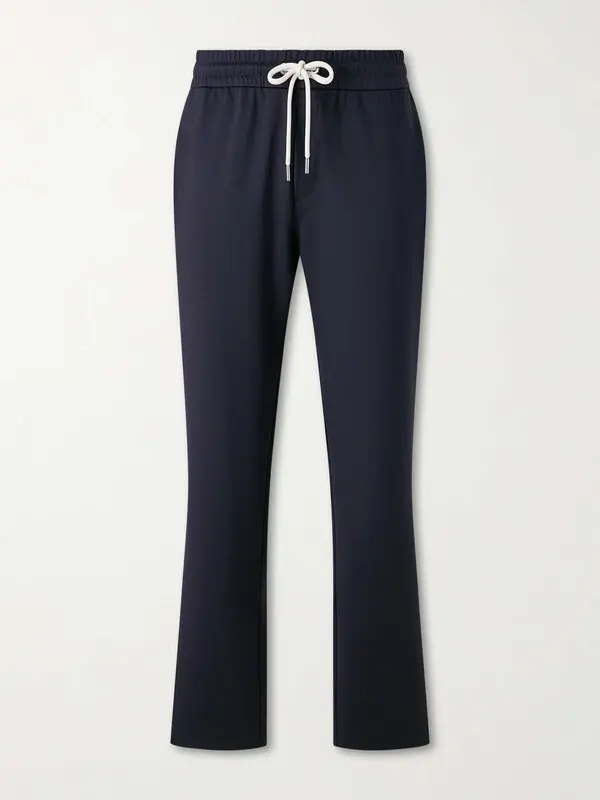 Moncler Tapered Jersey Sweatpants - Navy