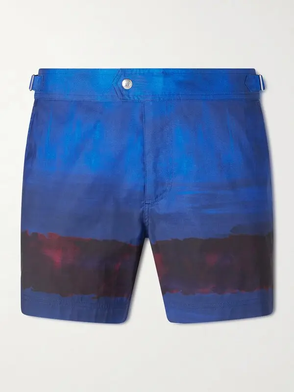 TOM FORD Straight-leg Mid-length Swim Shorts