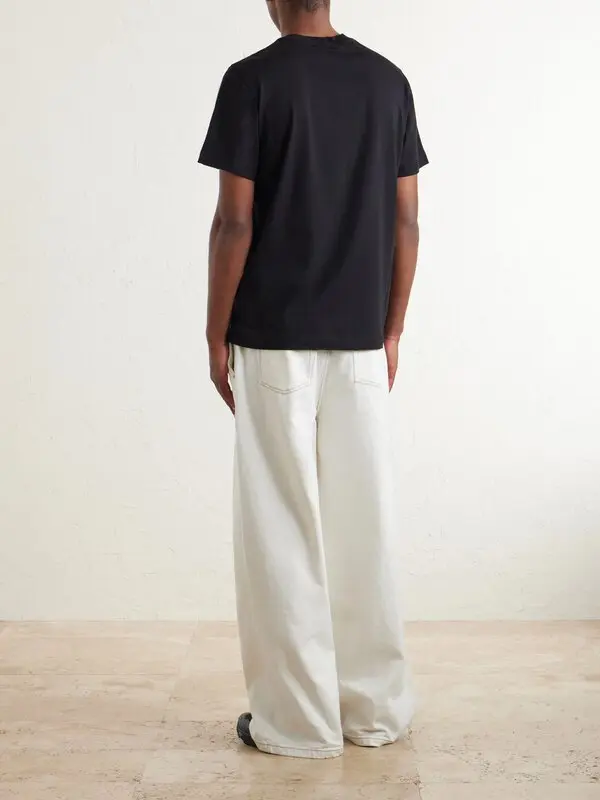 Moncler Logo-appliquéd Cotton-jersey T-shirt