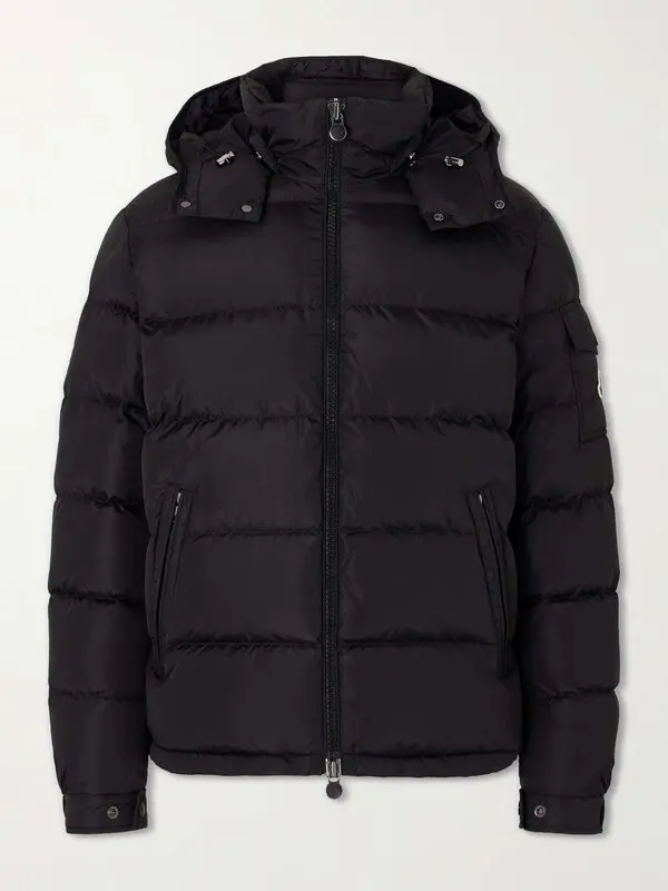 Moncler Maya Quilted Shell Down Jacket - Black