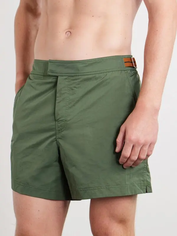 Zegna Rio Straight-leg Mid-length Swim Shorts