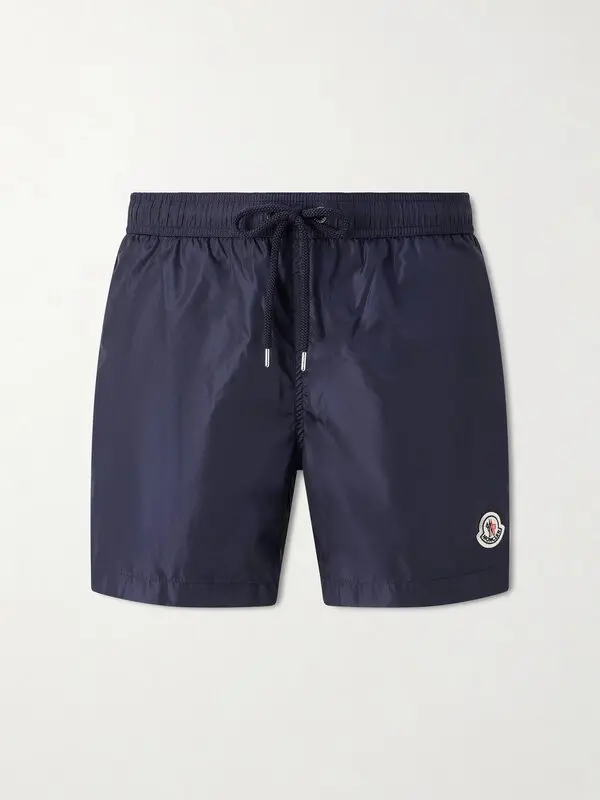 Moncler Straight-leg Mid-length Swim Shorts