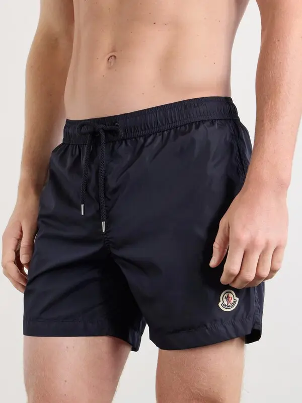 Moncler Straight-leg Mid-length Swim Shorts