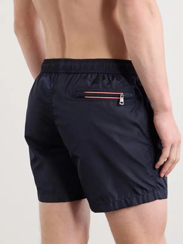 Moncler Straight-leg Mid-length Swim Shorts