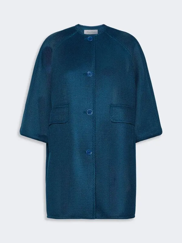 Max Mara Technical Mesh Coat