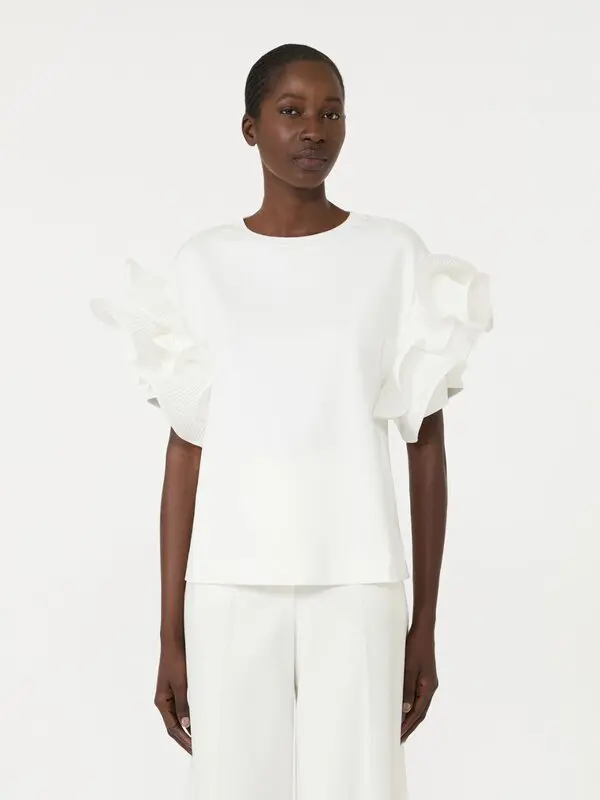 Max Mara Ruched Jersey T-shirt