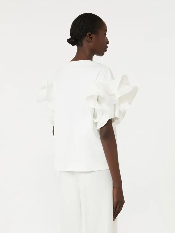 Max Mara Ruched Jersey T-shirt