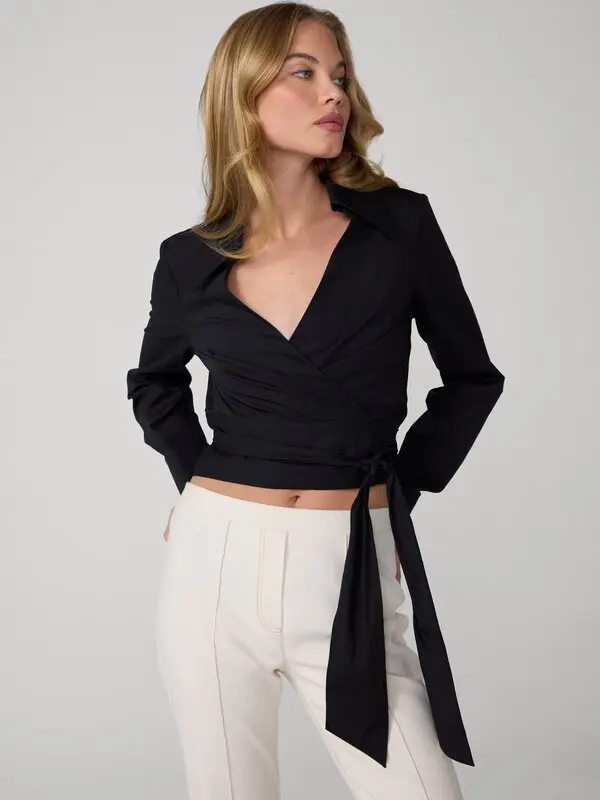 Diane Von Furstenberg Perfect Wrap Top