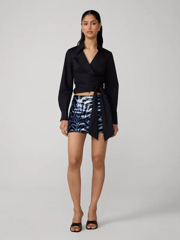 Diane Von Furstenberg Eliza Skirt - Corfu Zebra