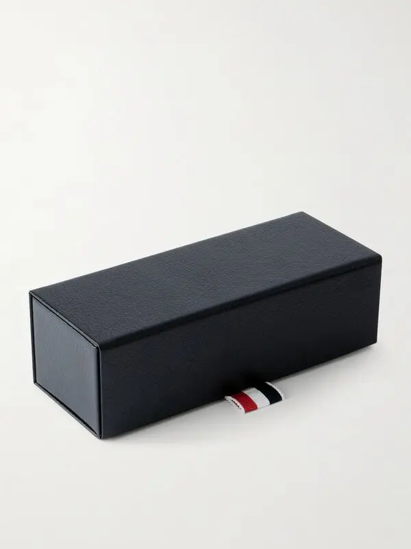 Thom Browne Aviator-style Tortoiseshell Acetate Sunglasses